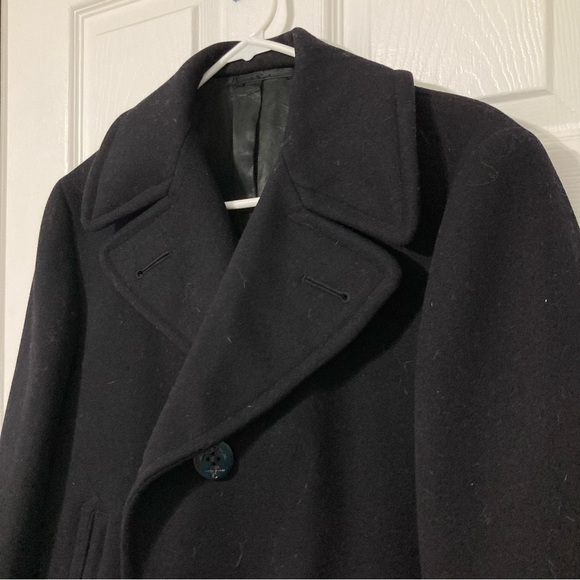 US Navy | Jackets & Coats | Us Navy Issued Vintage 95s60s Black Heavy ...